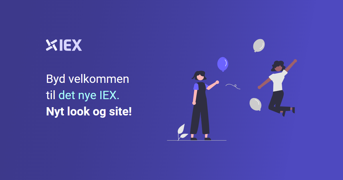 Byd velkommen til det nye IEX! Nyt look og site - IEX Integration